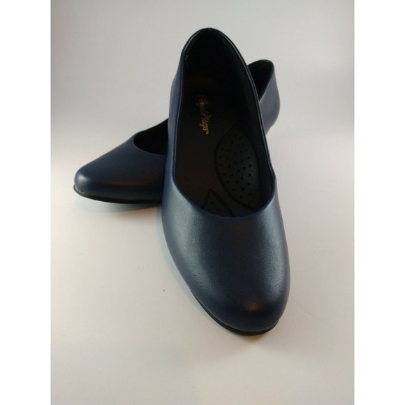 Angel Steps | Shoes | Angel Steps Womens Navy Blue Pumps Inch Heal Size ...